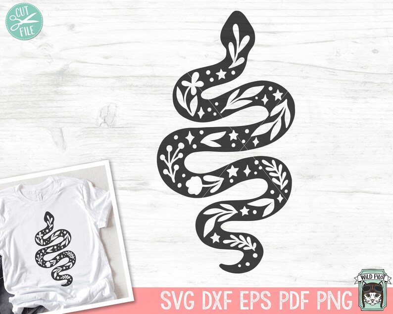 Snake SVG File Reptile SVG Snake PNG Snake Clipart - Etsy