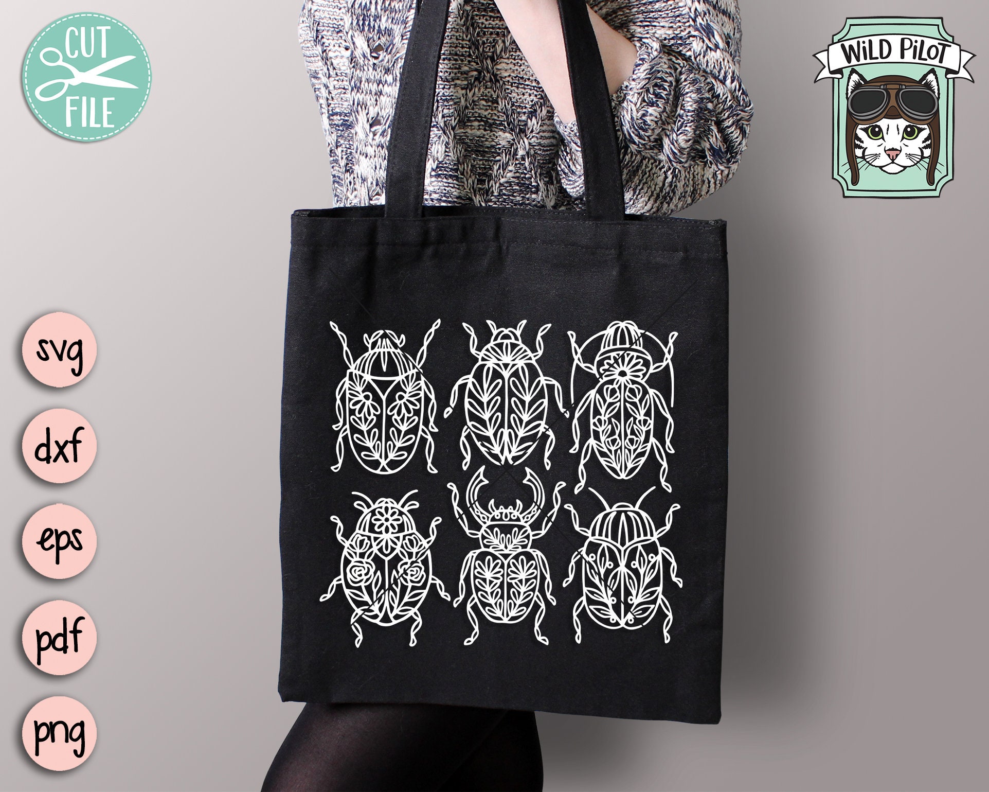 Bug Bundle SVG Bug SVG files Beetle svg Scarab svg Bug cut | Etsy