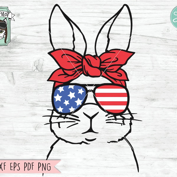 4th of July Bunny Shirt - Etsy