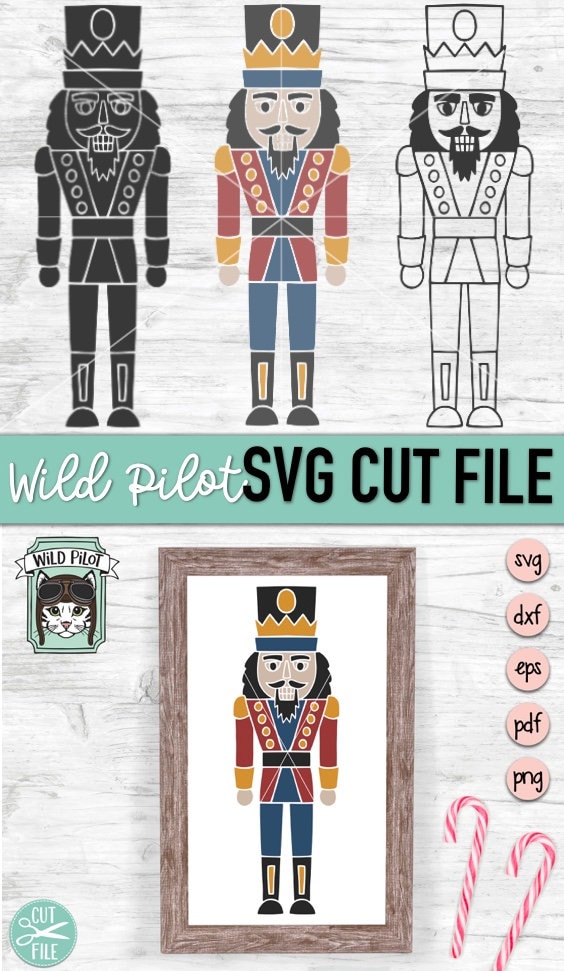 Nutcracker Svg File Nutcracker Cut File Christmas Svg File - Etsy