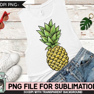 Pineapple SUBLIMATION Designs Png, Rainbow Pineapple Sublimation Png ...