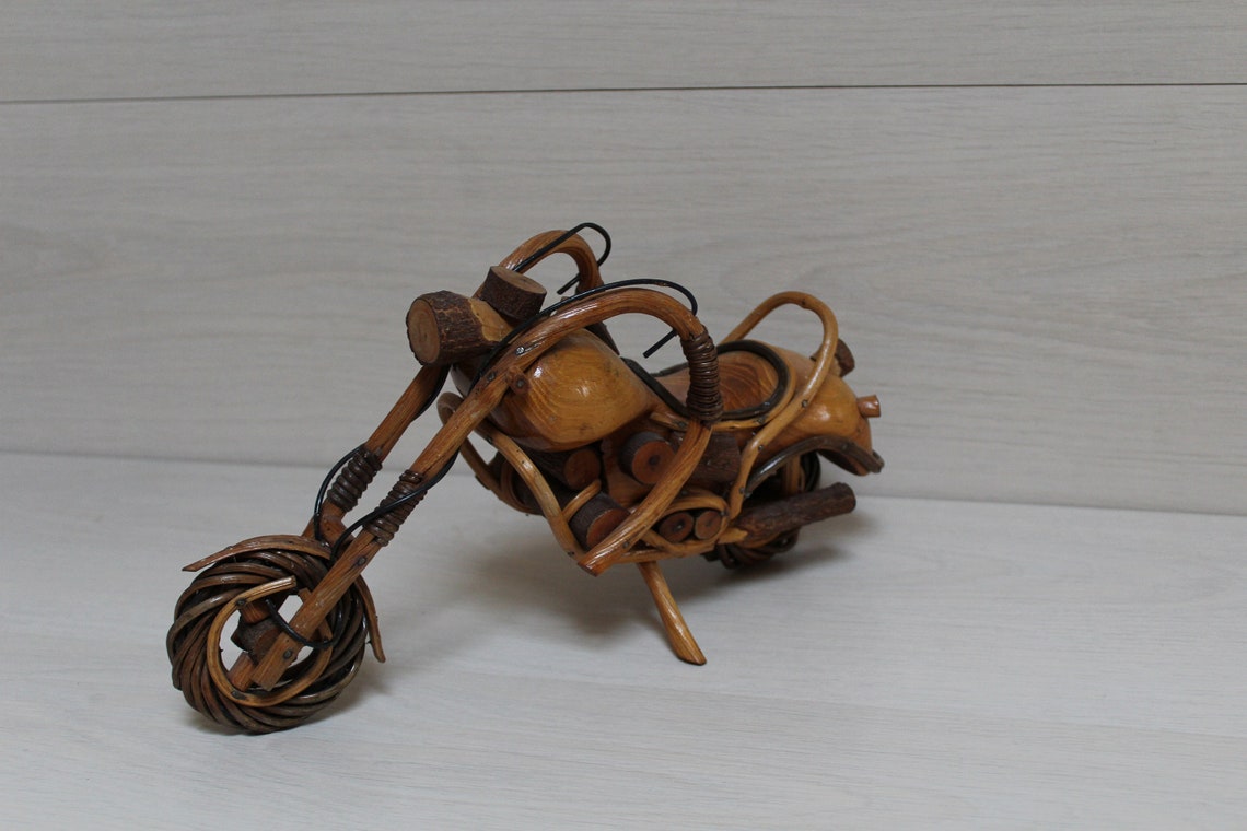 Motorcycle.wood Motorcycle Model. Handmade Motorcycle Model. - Etsy