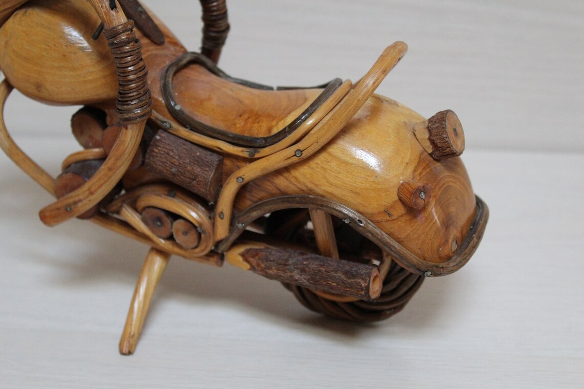 Motorcycle.wood Motorcycle Model. Handmade Motorcycle Model. | Etsy