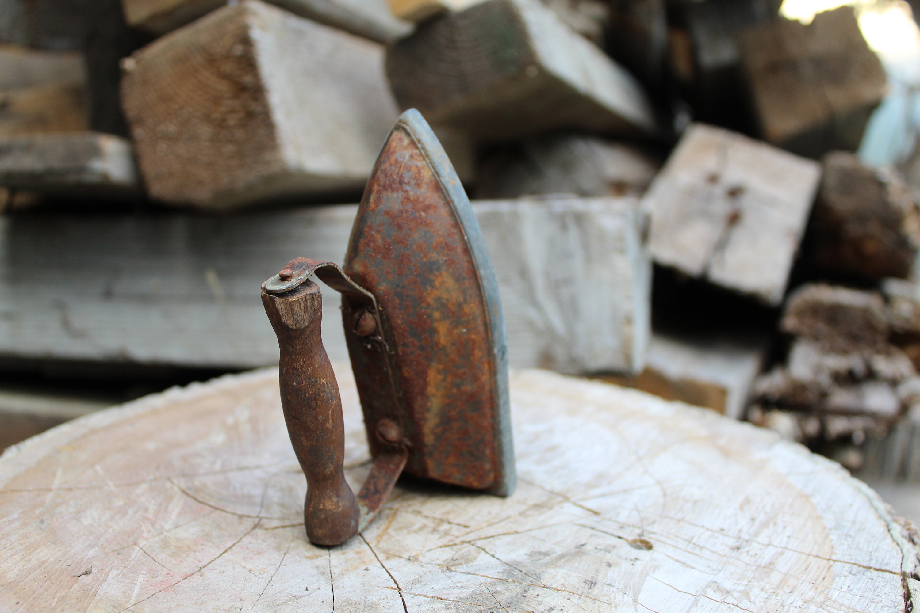 Vintage Iron. Retro Iron. Home Decor. Old Mini Iron. Rustic Decor ...