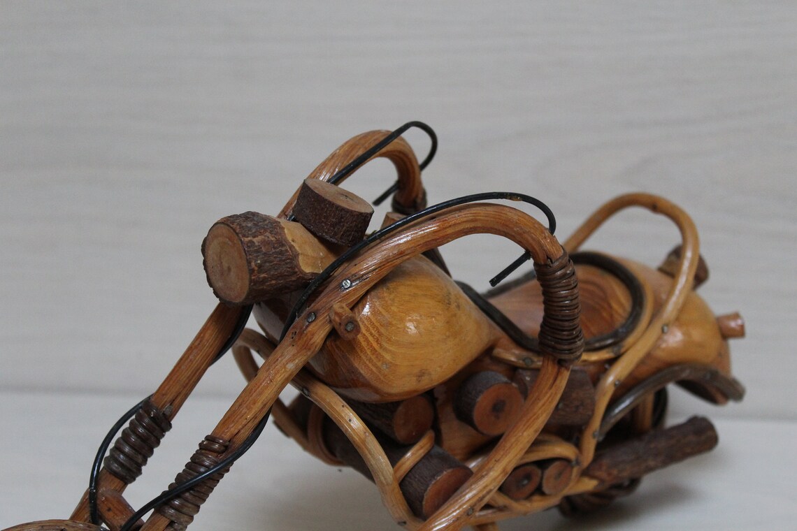 Motorcycle.wood Motorcycle Model. Handmade Motorcycle Model. - Etsy