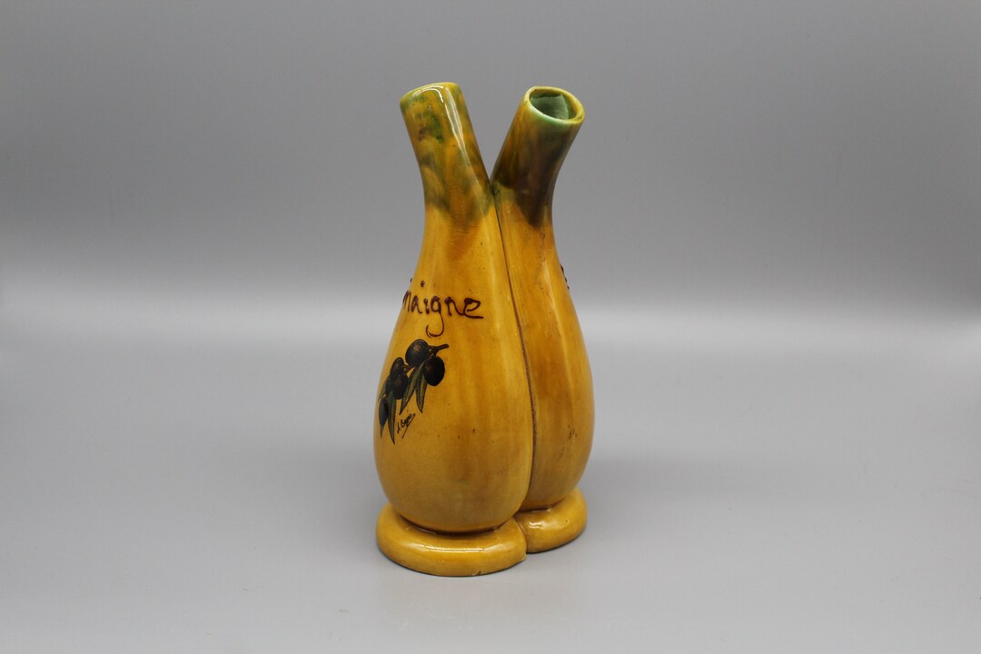 Vintage Ceramic Vase. Painted Ceramic Vase. Double Vase. Home Decor. - Etsy