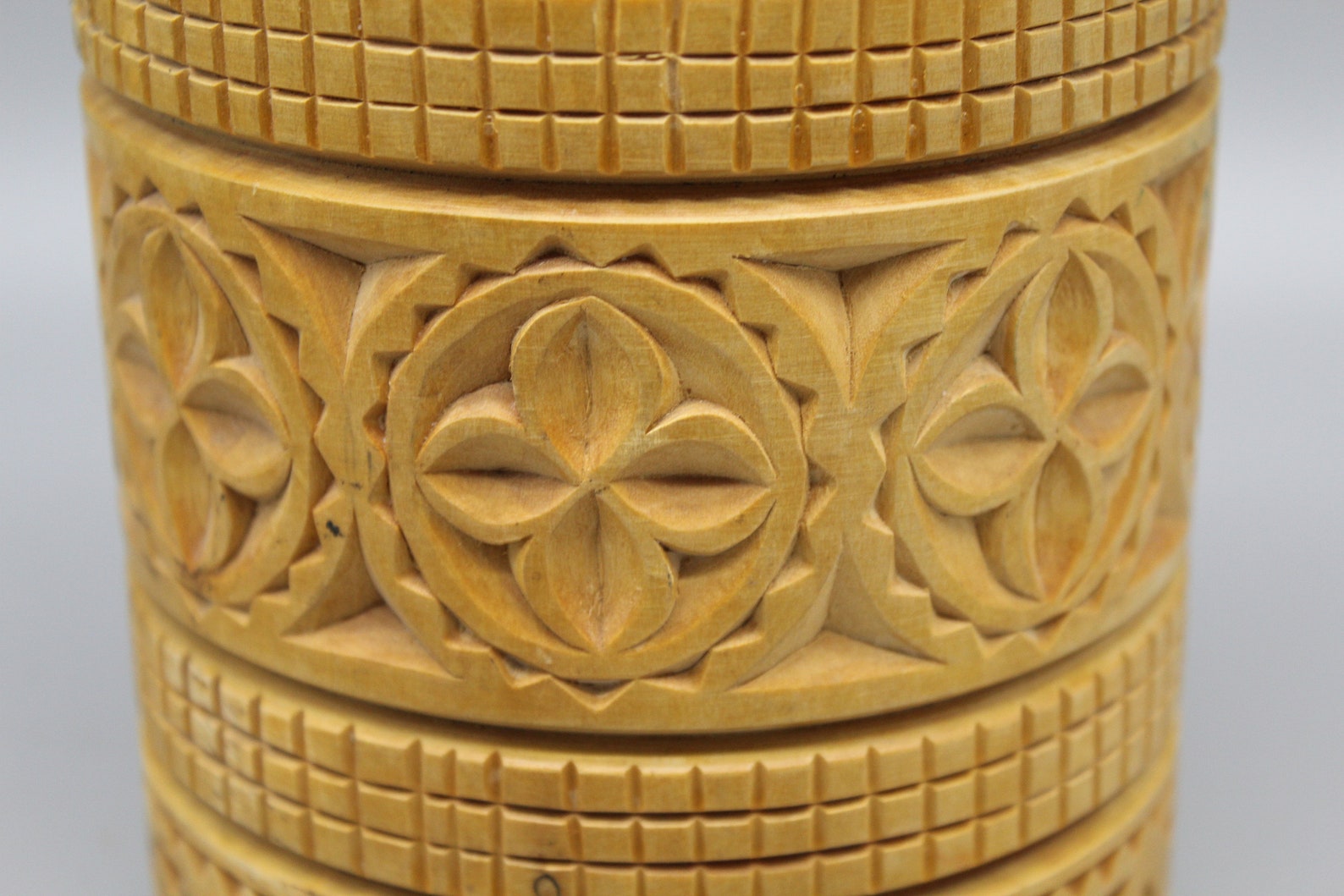 Large Wooden Decorative Cup.carving. Vintage Wooden Cup.handmade Cup ...