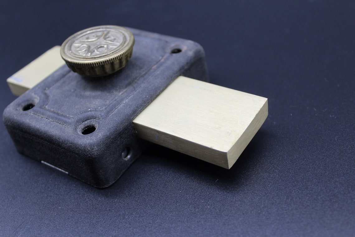 Vintage Locking Mechanism. Old Lock. Home Lock. Primitive - Etsy