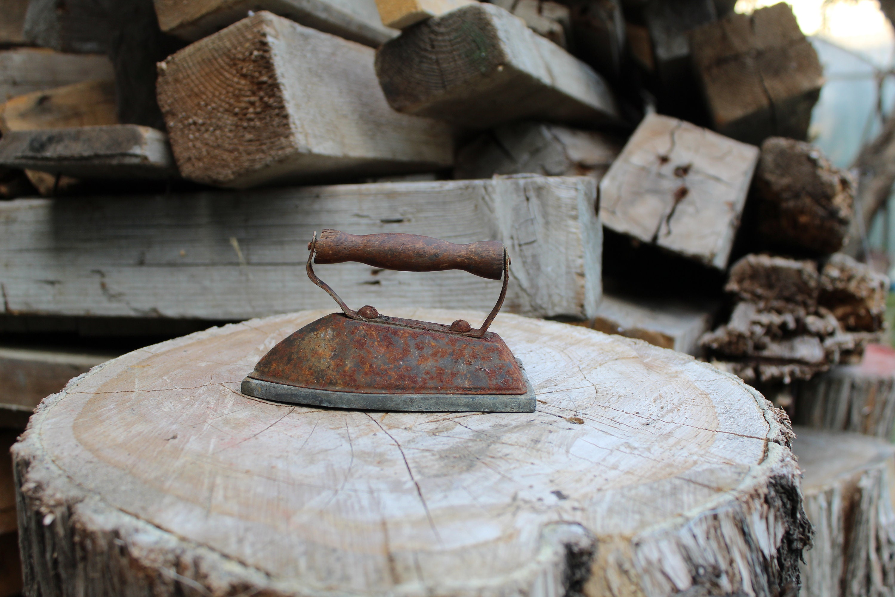 Vintage Iron. Retro Iron. Home Decor. Old Mini Iron. Rustic Decor ...