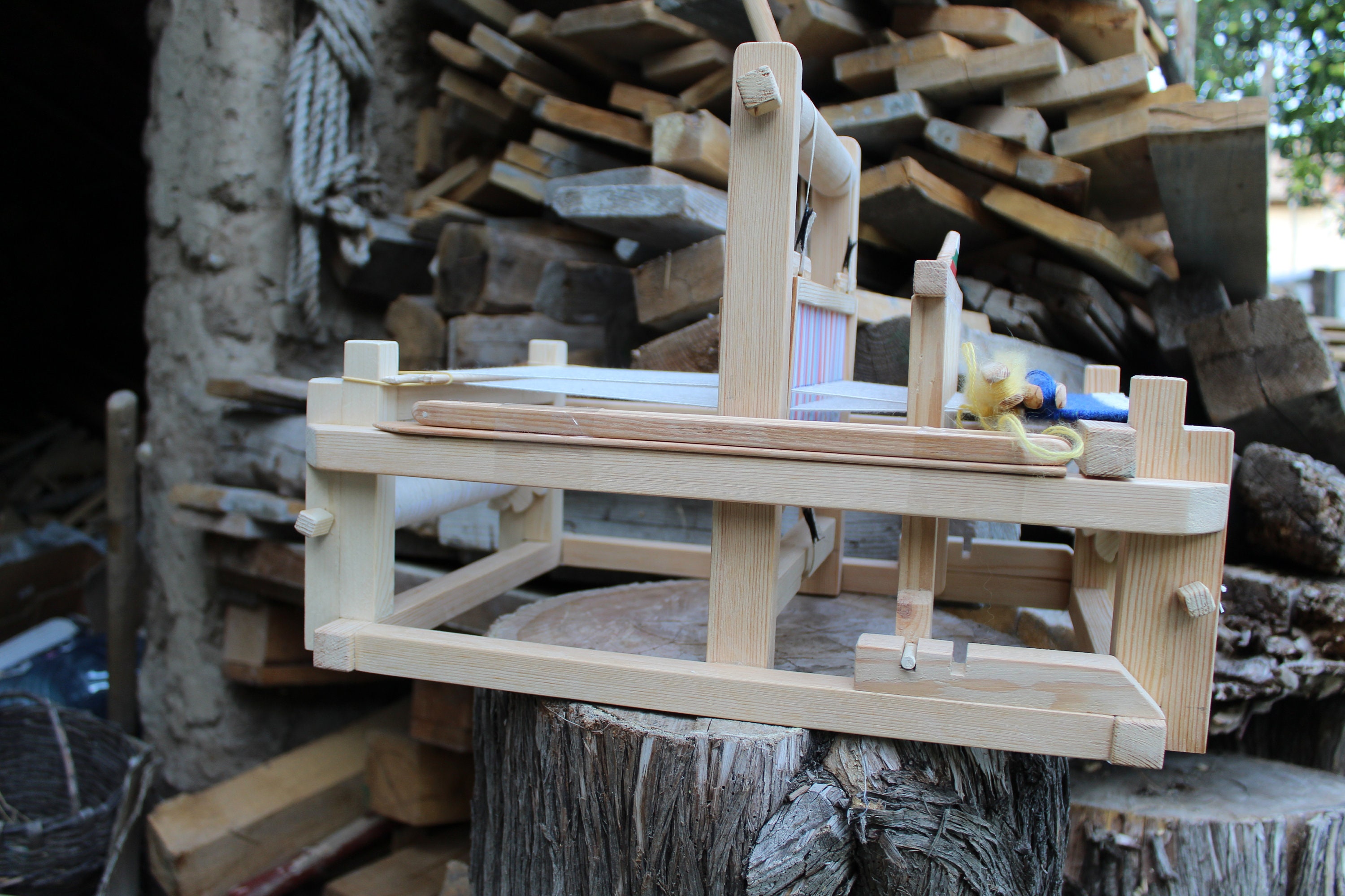 Small Loom.Mini Weaving Machine.Hand Weaving Machine.Hobby. | Etsy