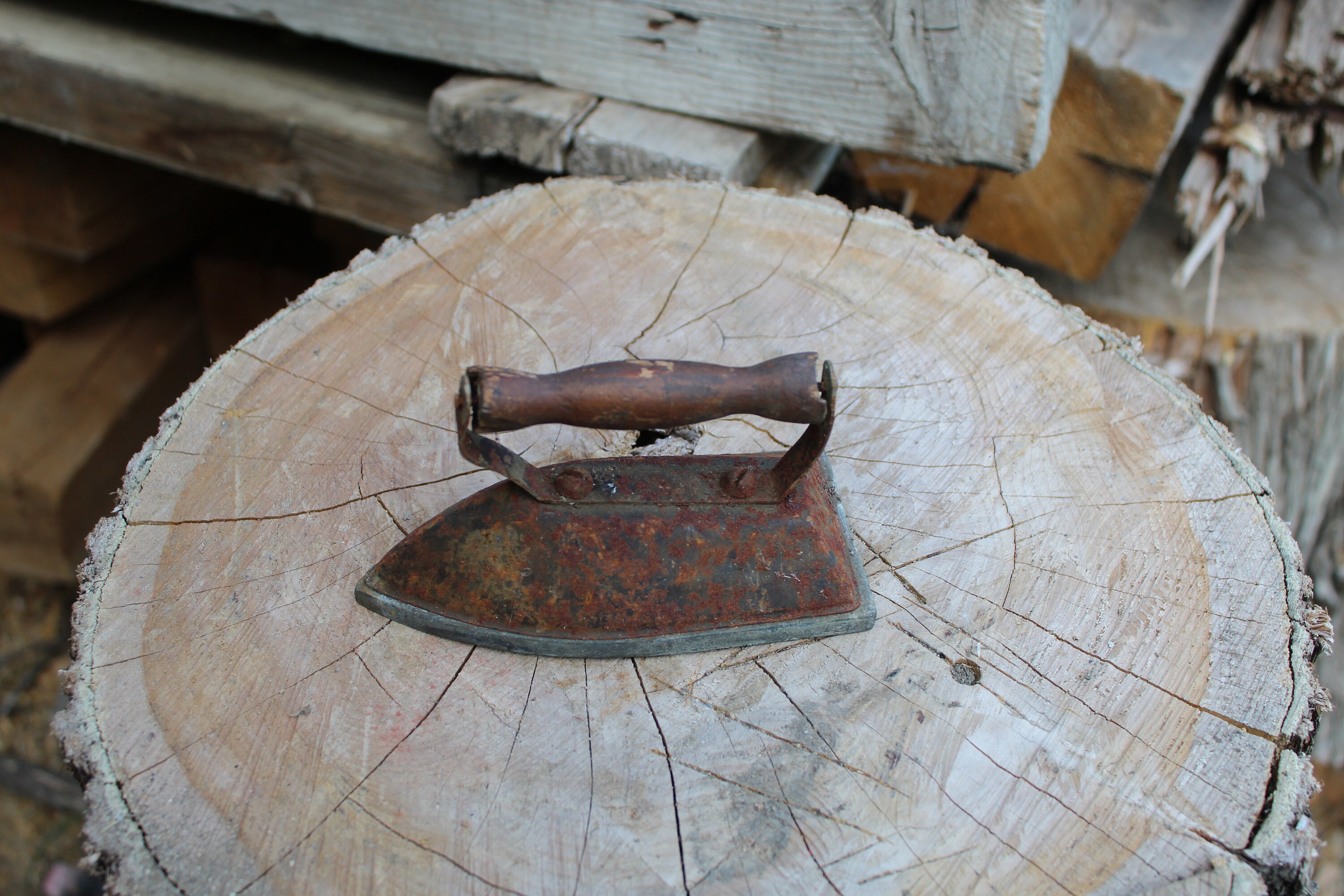 Vintage Iron. Retro Iron. Home Decor. Old Mini Iron. Rustic Decor ...