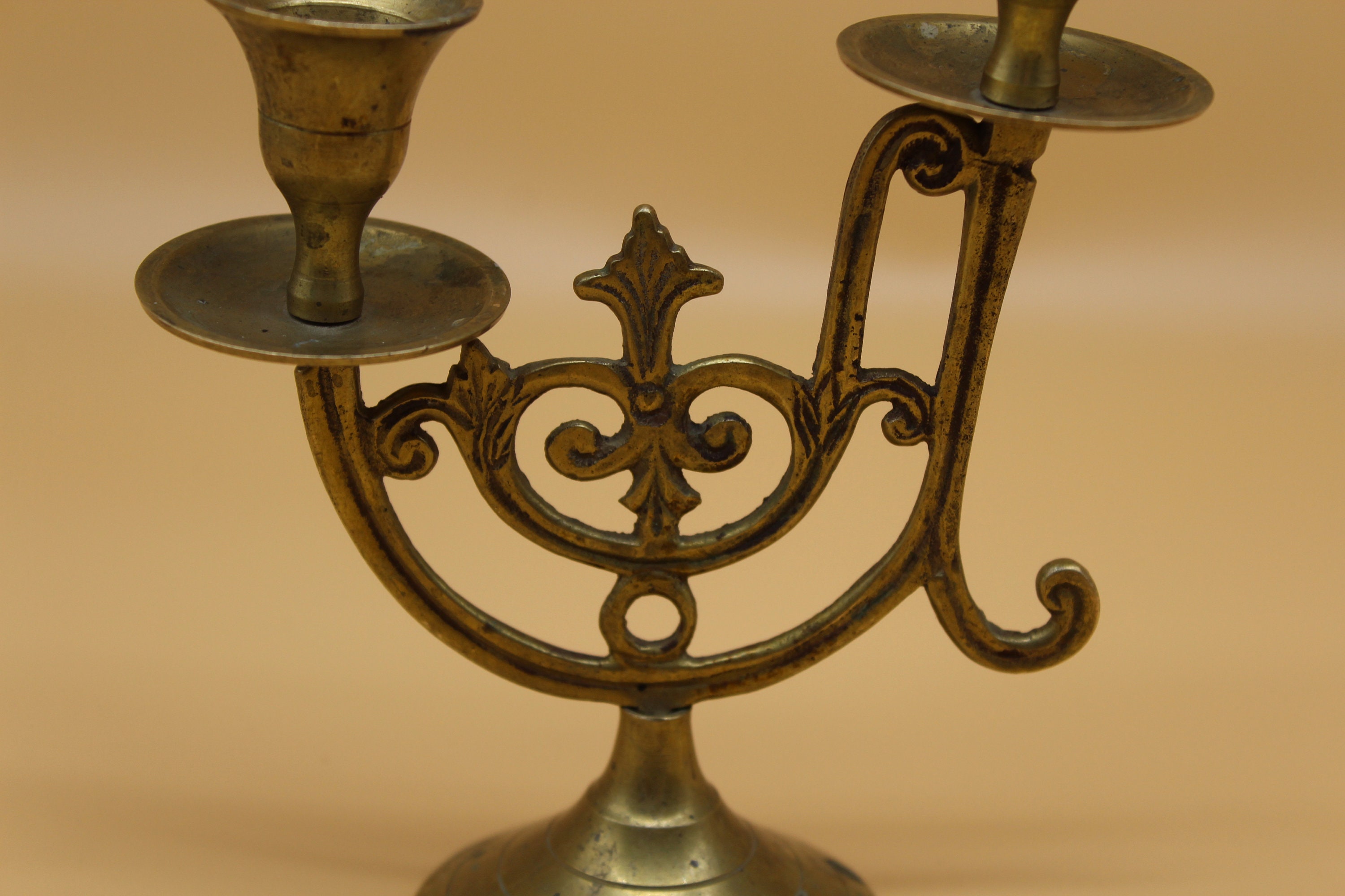 Vintage Bronze Candlestick. Small Bronze Candlestick. Home Decor. - Etsy