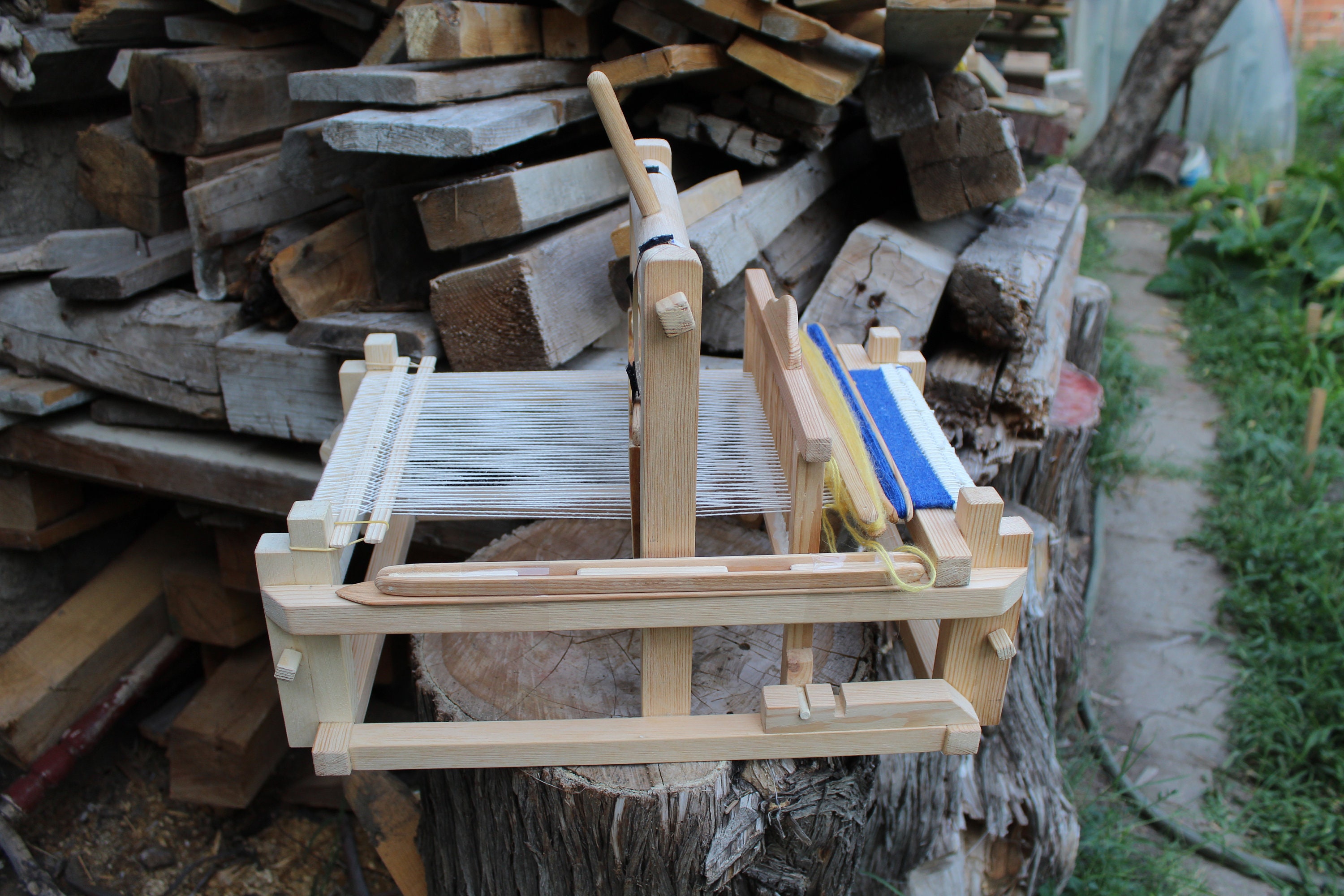 Small Loom.Mini Weaving Machine.Hand Weaving Machine.Hobby. | Etsy