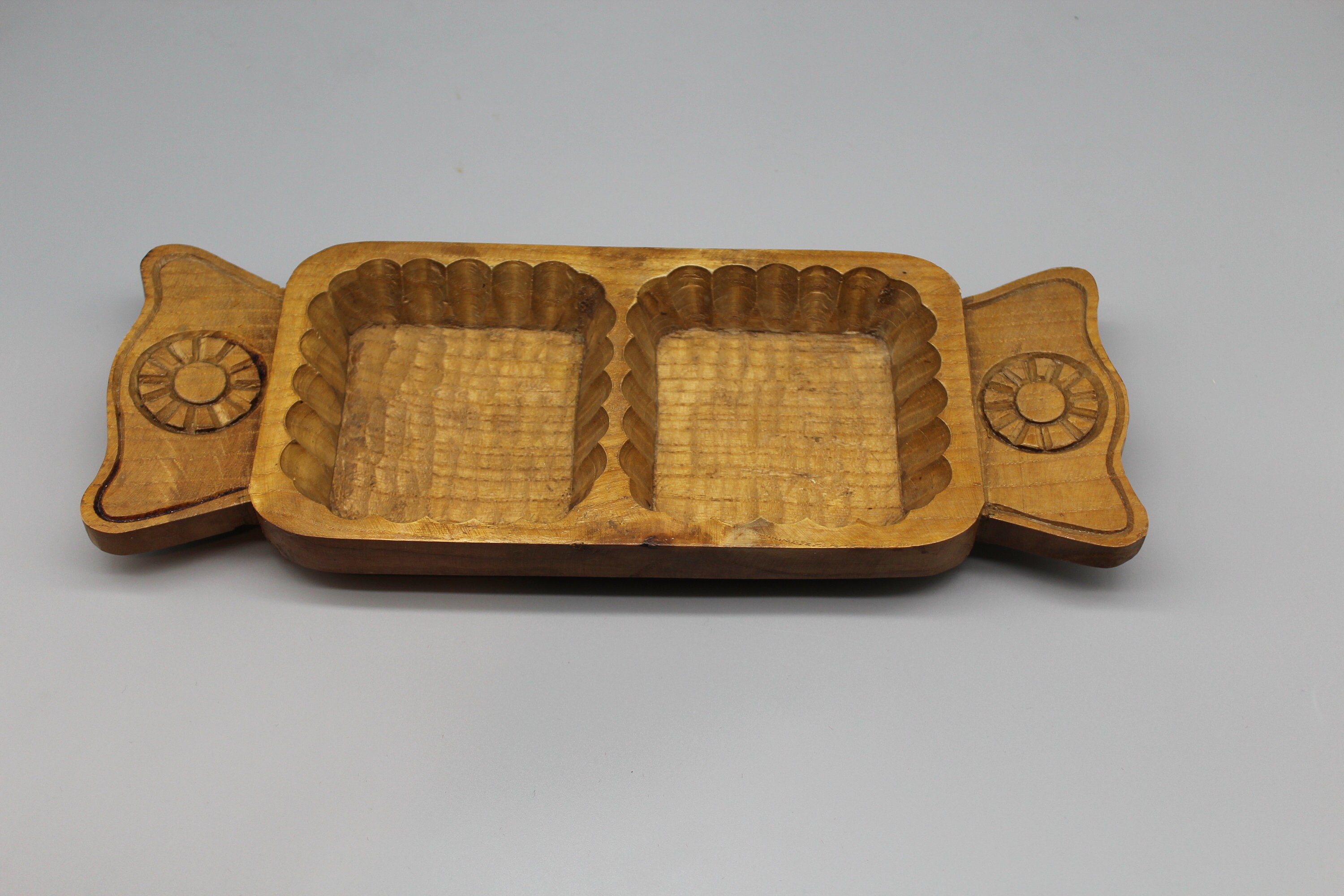 Wood-carved Wooden Tray. Wooden Stand. Wooden Spice Tray. - Etsy