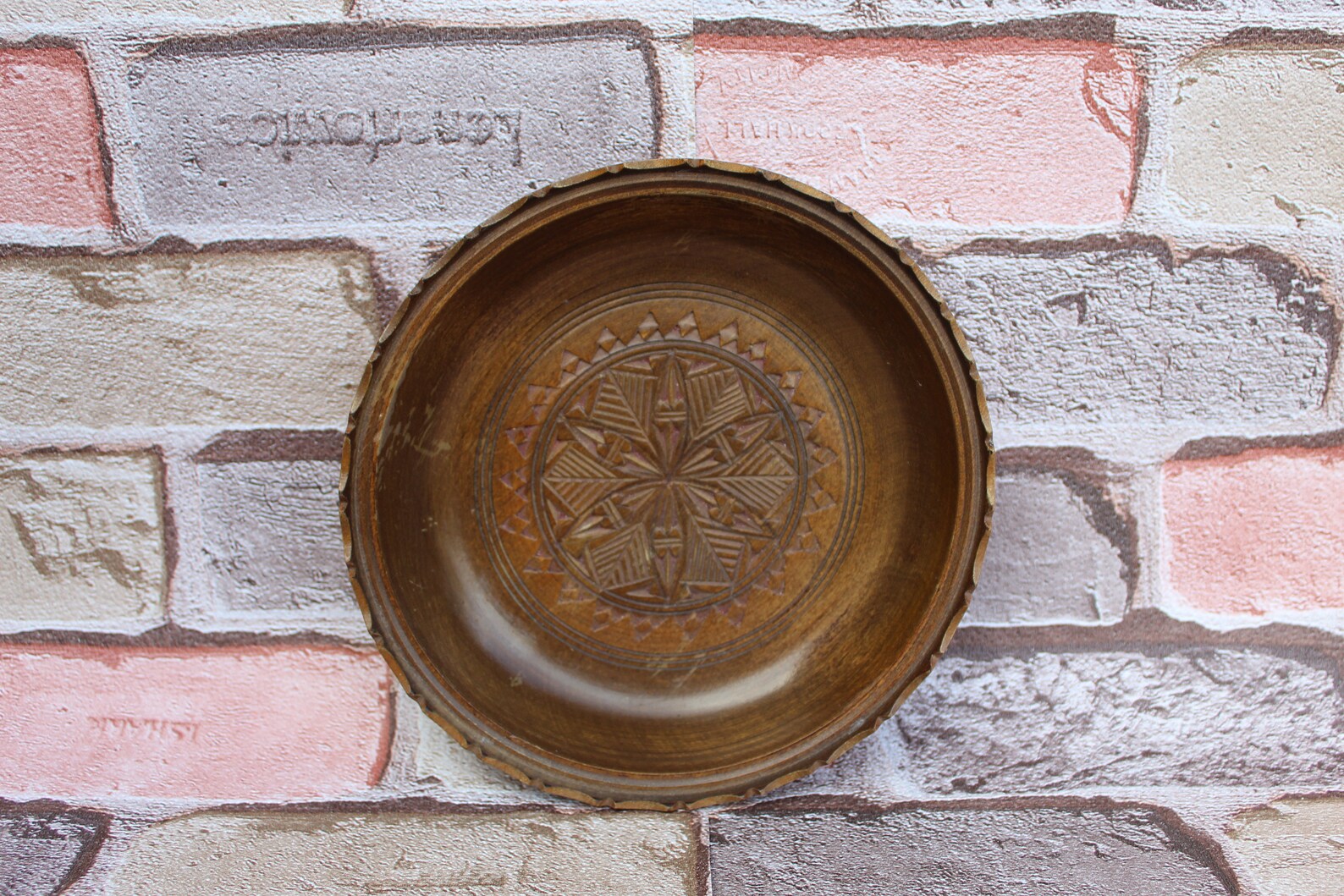 Decorative Wooden Plate. Wood-carved Plate. Wall Decor.fine - Etsy