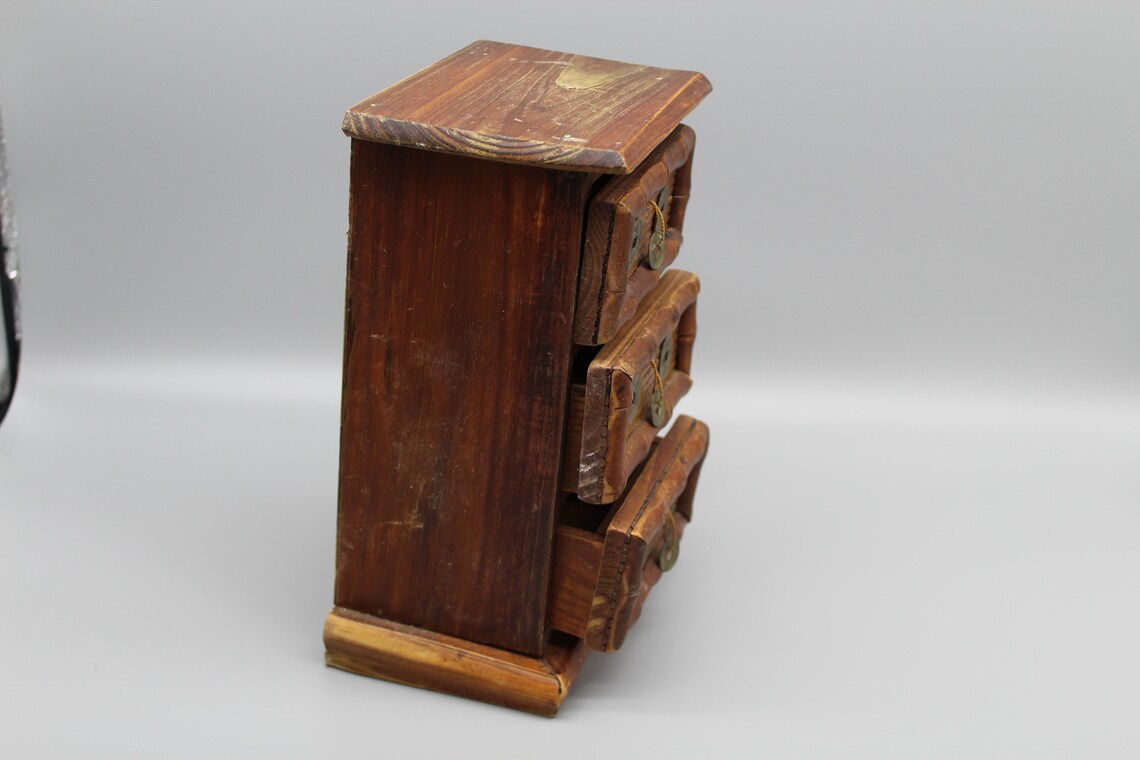 Mini Wooden Chest.jewelry Box Wooden Box.memory Box.wooden - Etsy