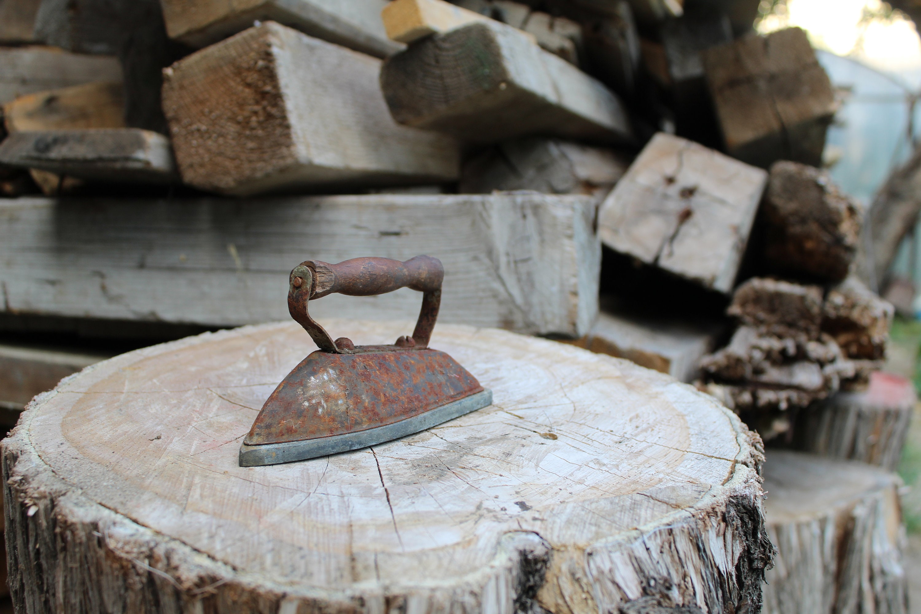 Vintage Iron. Retro Iron. Home Decor. Old Mini Iron. Rustic Decor ...