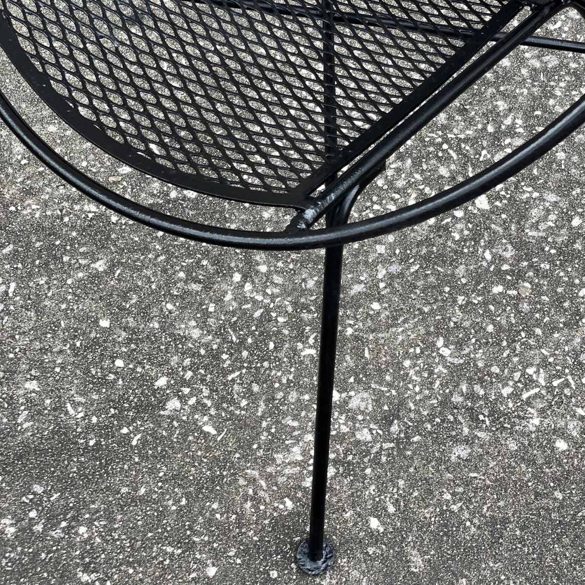 Midcentury Modern Wrought Iron Hoop Chairs - Etsy