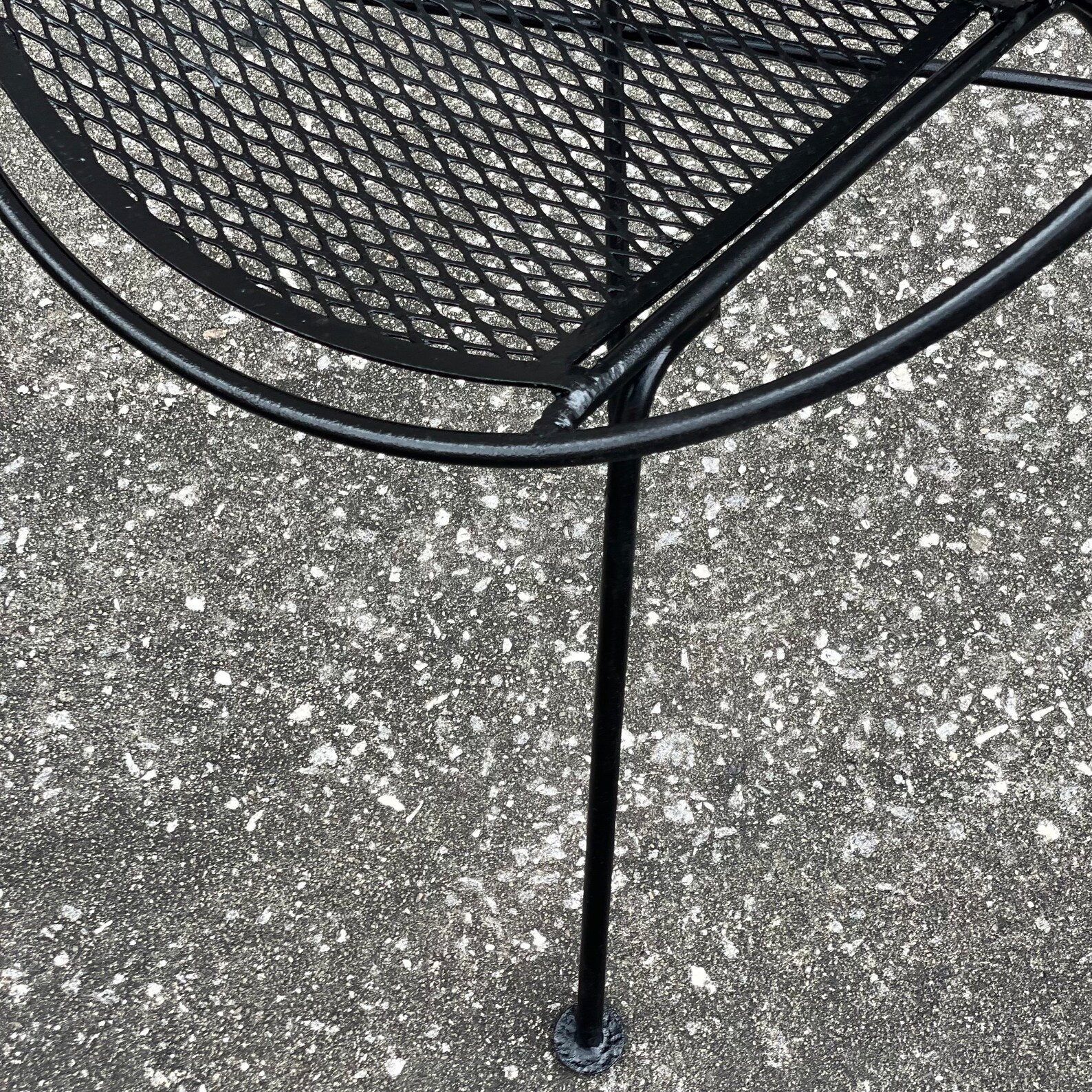 Midcentury Modern Wrought Iron Hoop Chairs - Etsy