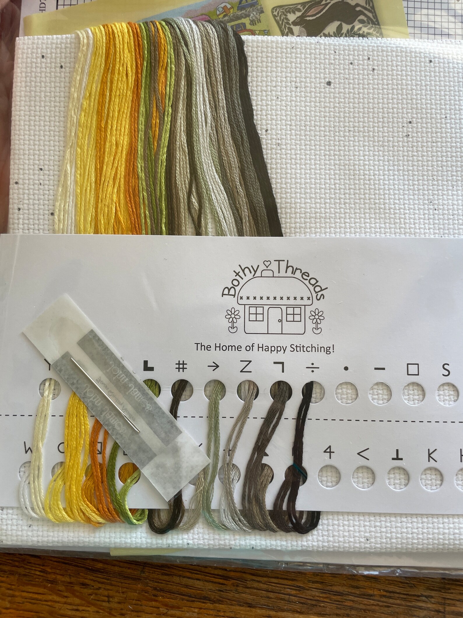 Chitter Chatter by Hannah Dale Bothy Threads Kit - Etsy