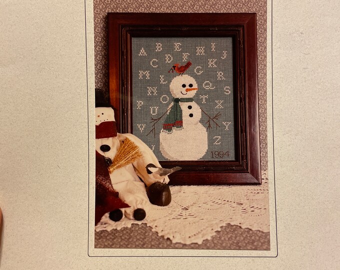Hillside Samplings - Letter Snow Letter Snow Letter Snow - Etsy
