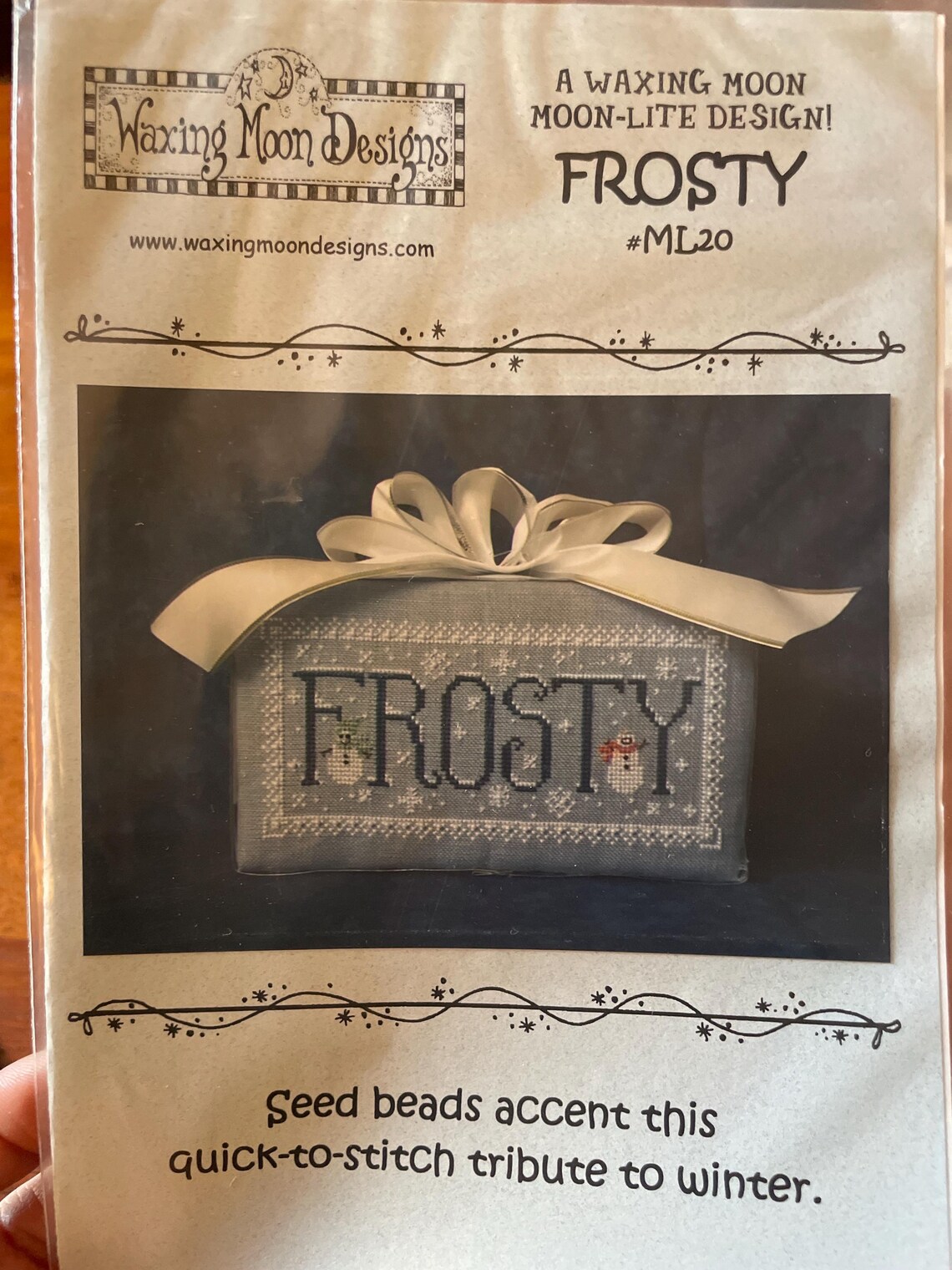 Waxing Moon Designs - Frosty - Etsy