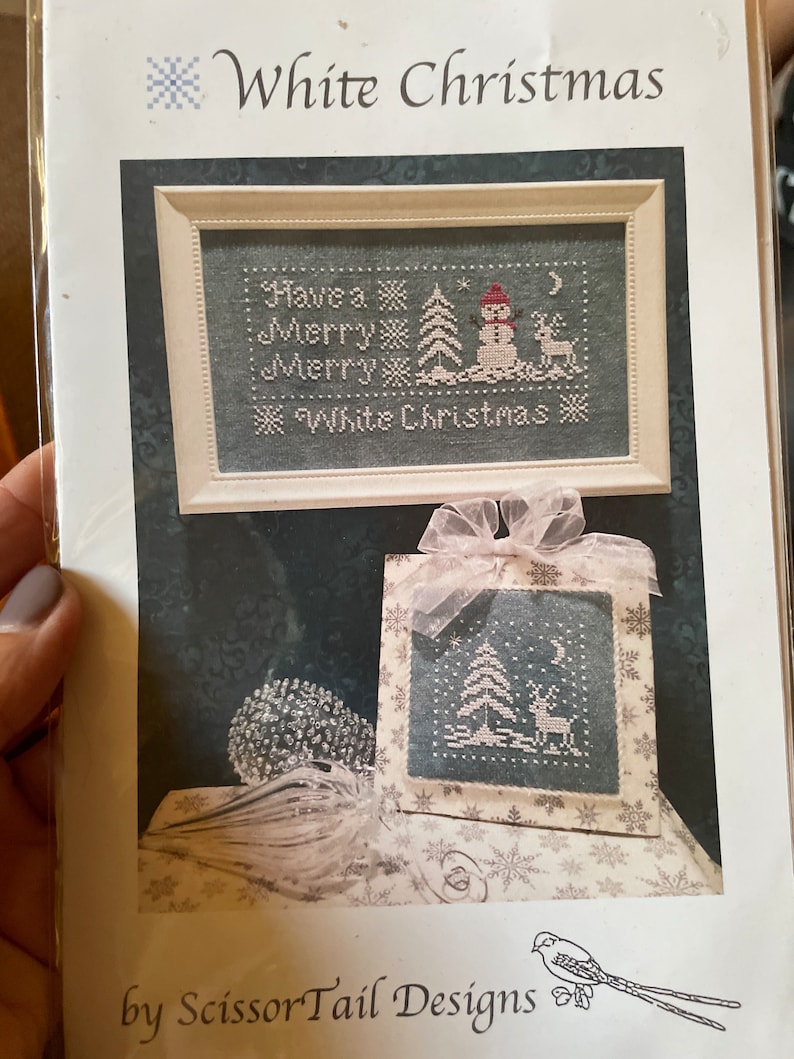 Scissor Tail Designs White Christmas - Etsy