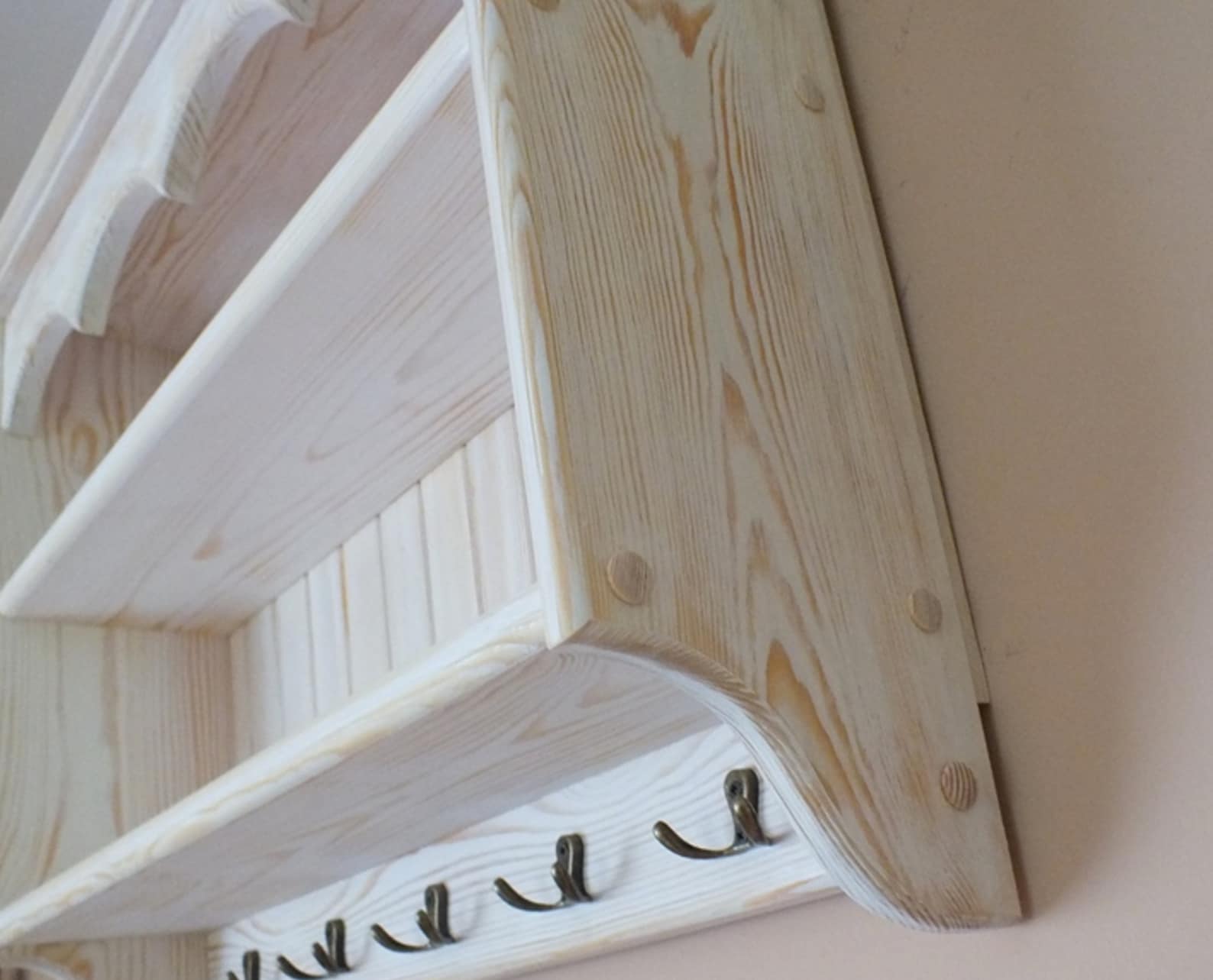 S59 Timber Cottage Shelf Traditional Shelf Traditionally | Etsy