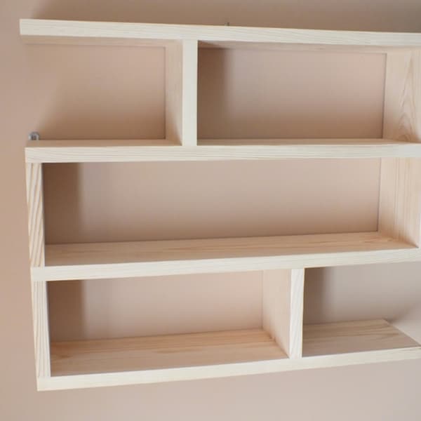 Wall Shelf Unit - Etsy