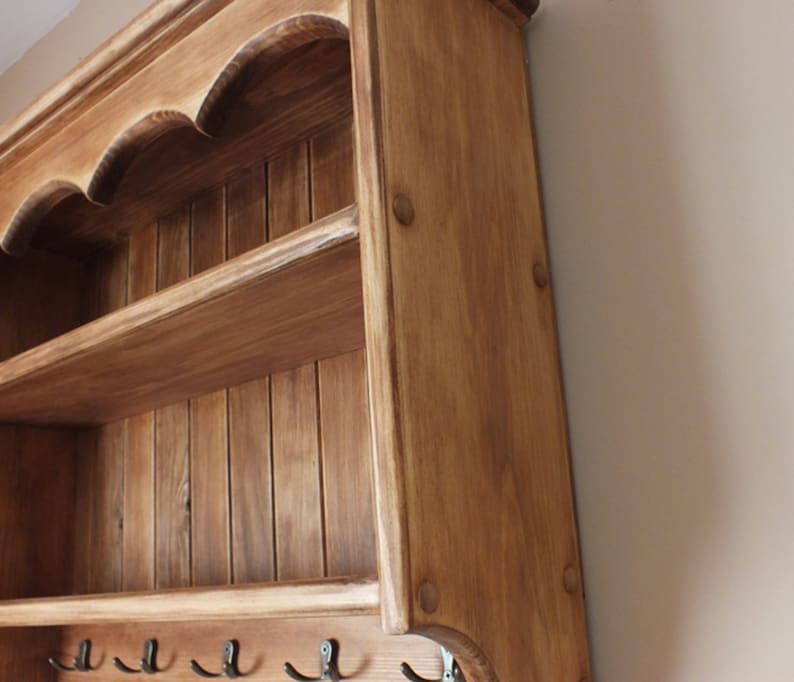 S59 Timber Cottage Shelf Traditional Shelf Traditionally | Etsy