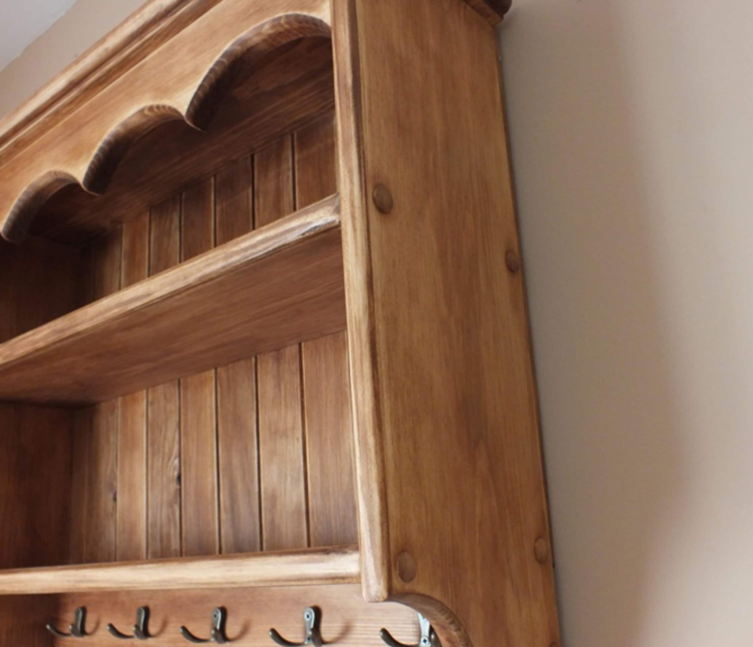 S59 Timber Cottage Shelf | Traditional Shelf | Traditionally Crafted ...