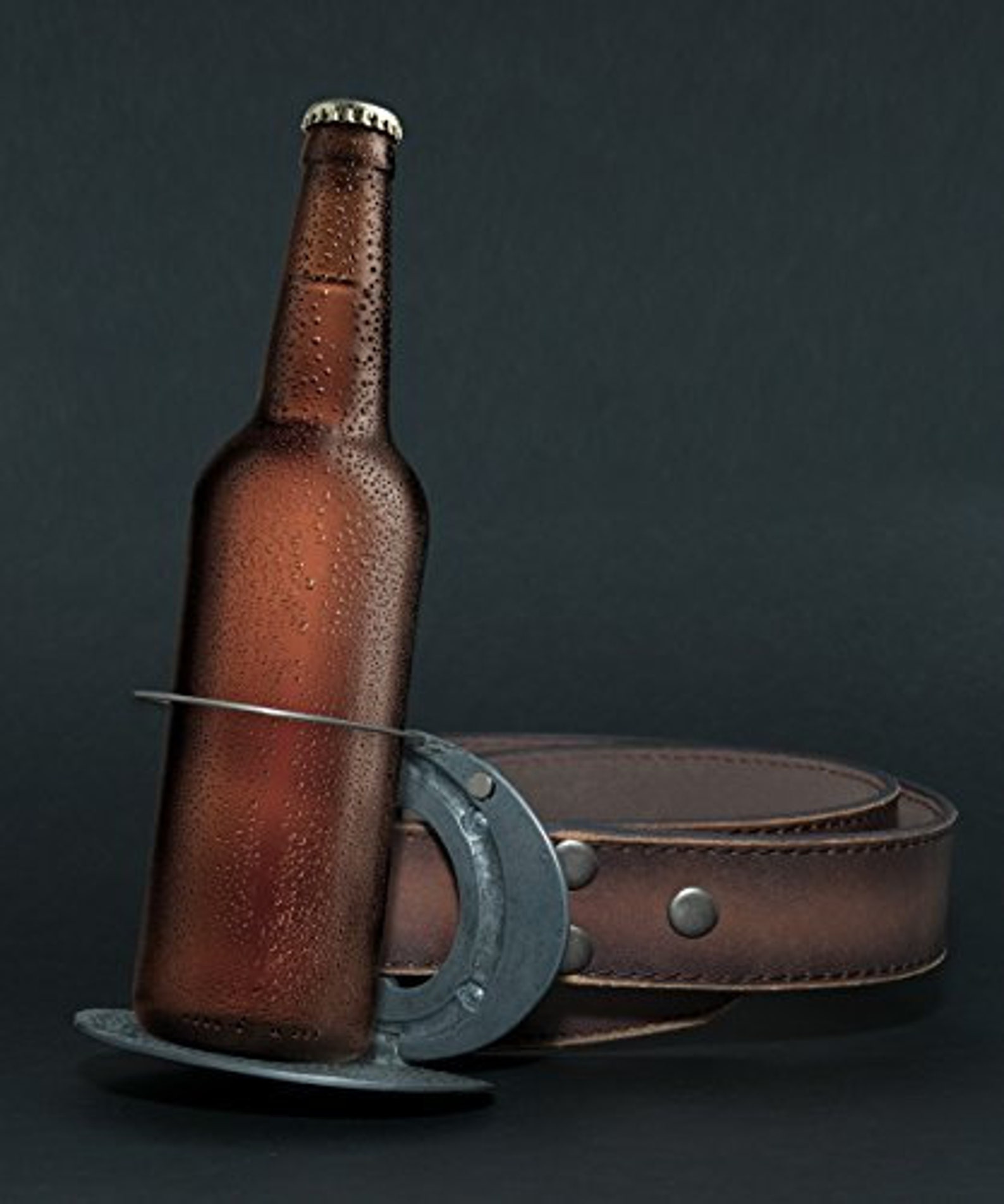 The Bevbuckle for Your Belt Holds Your Bottle or Can 50 POINTER - Etsy