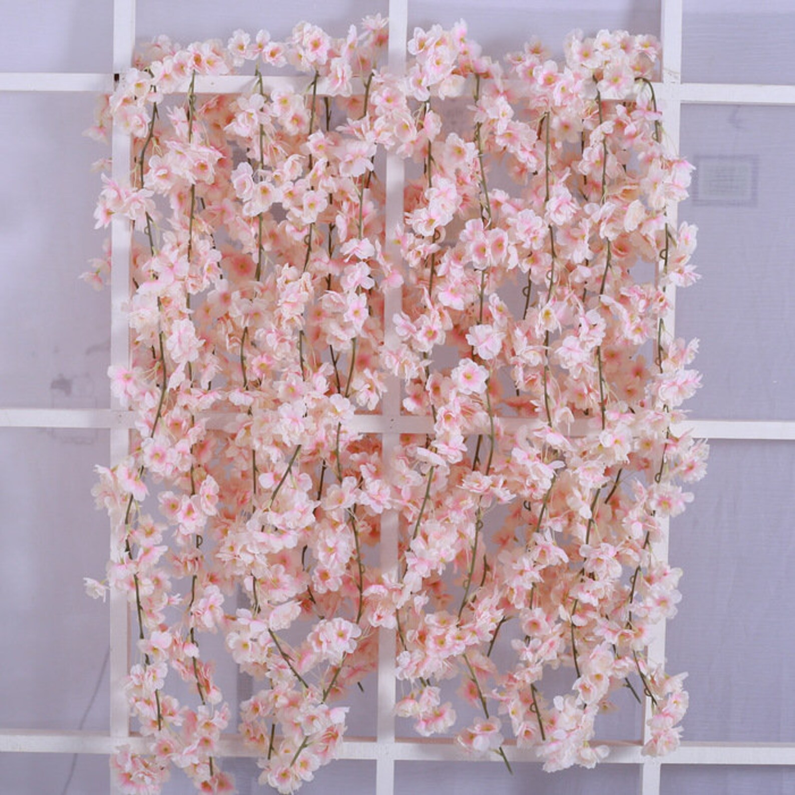 5 PCS Artificial Cherry Blossom Garland for a Wedding Arch or - Etsy