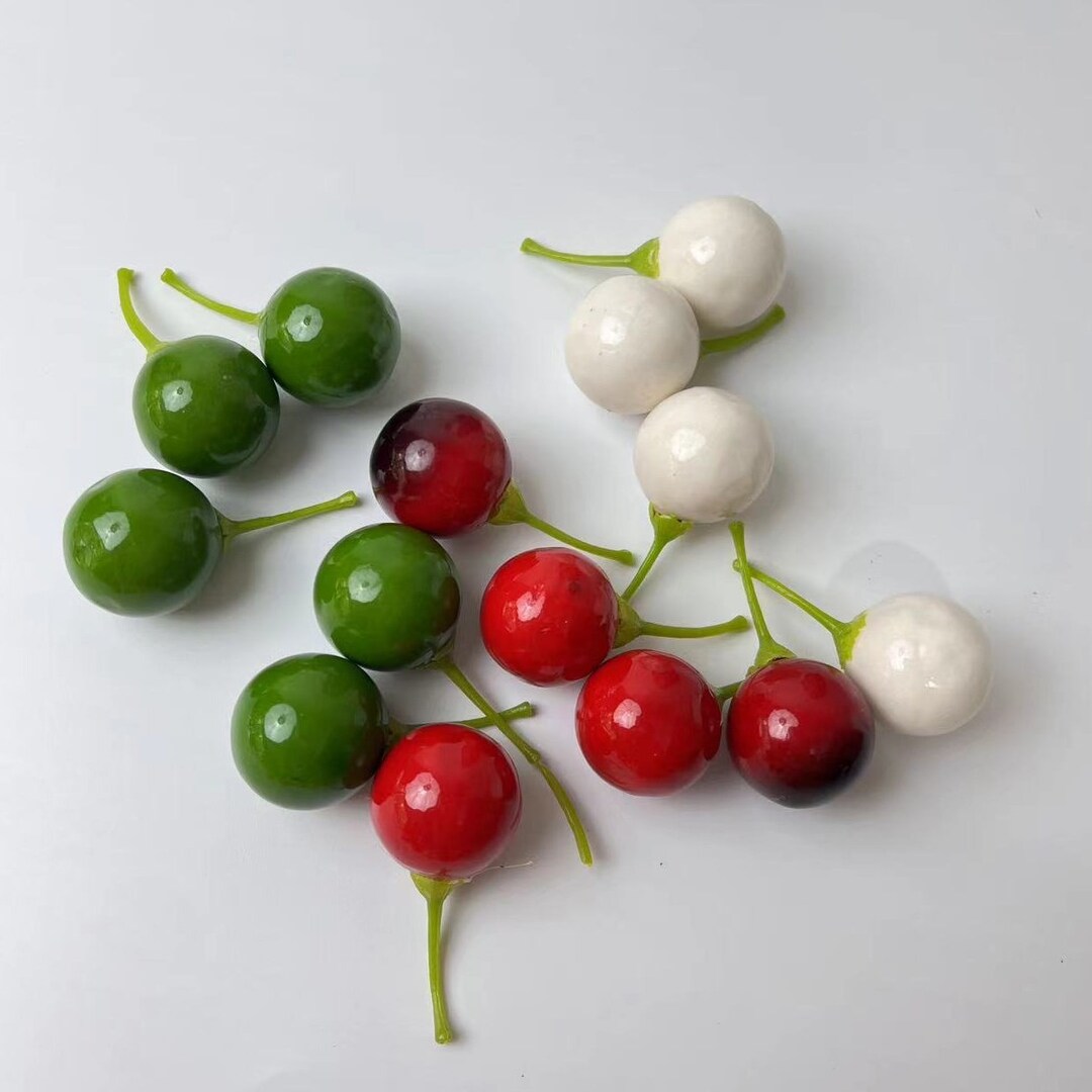 Small Wild Fruits Artificial Fruit Fall Fruit Decor Faux Fruit ...