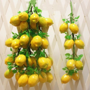 Artificial Pomegranate Fruit String, Watermelon, Corn, Chili, Mango ...