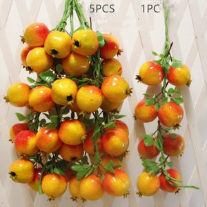 Artificial Pomegranate Fruit String, Watermelon, Corn, Chili, Mango ...