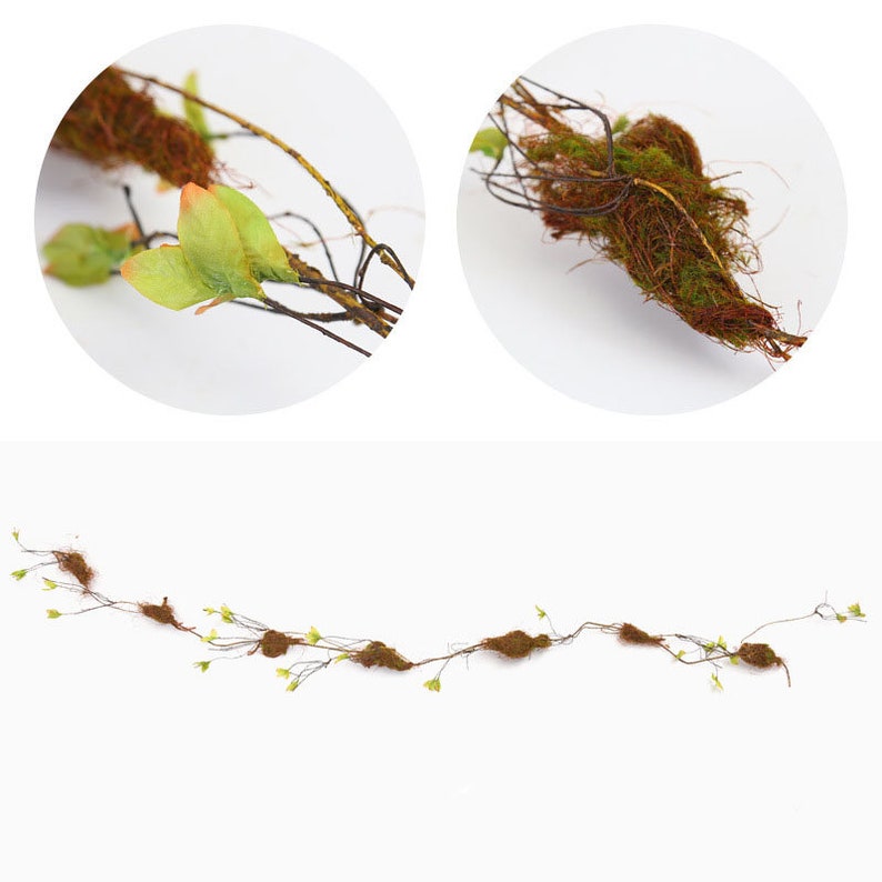 Green Moss Decorating Vine Add a Natural Touch Artificial Moss - Etsy ...