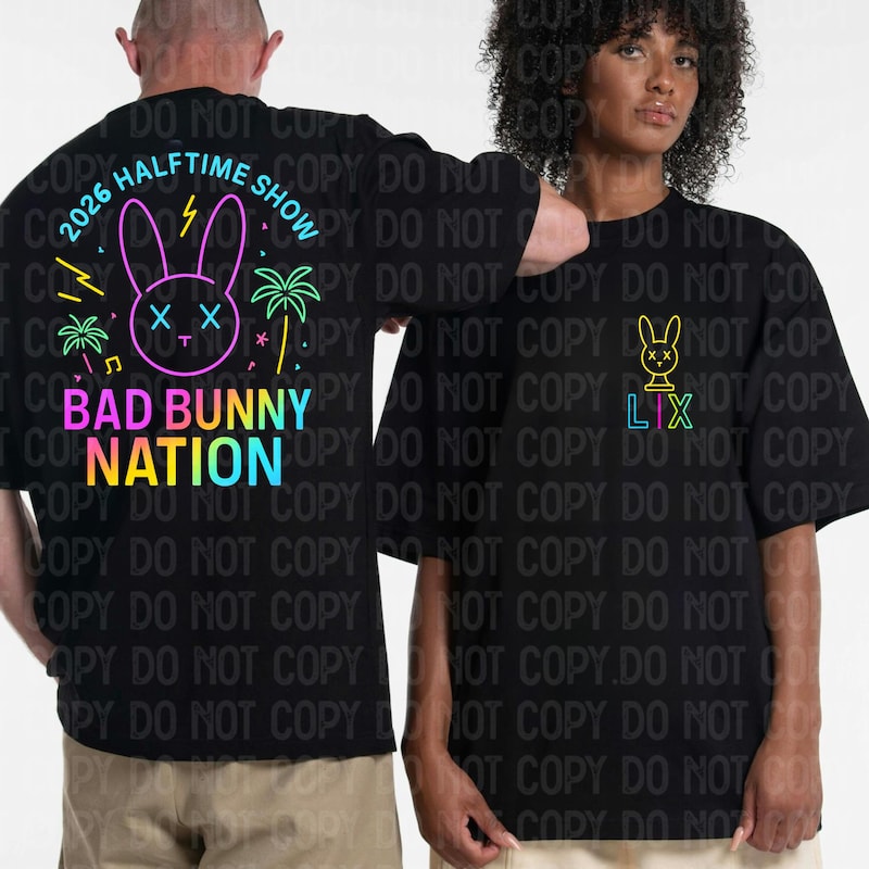 Bad Bunny Halftime Show - Etsy