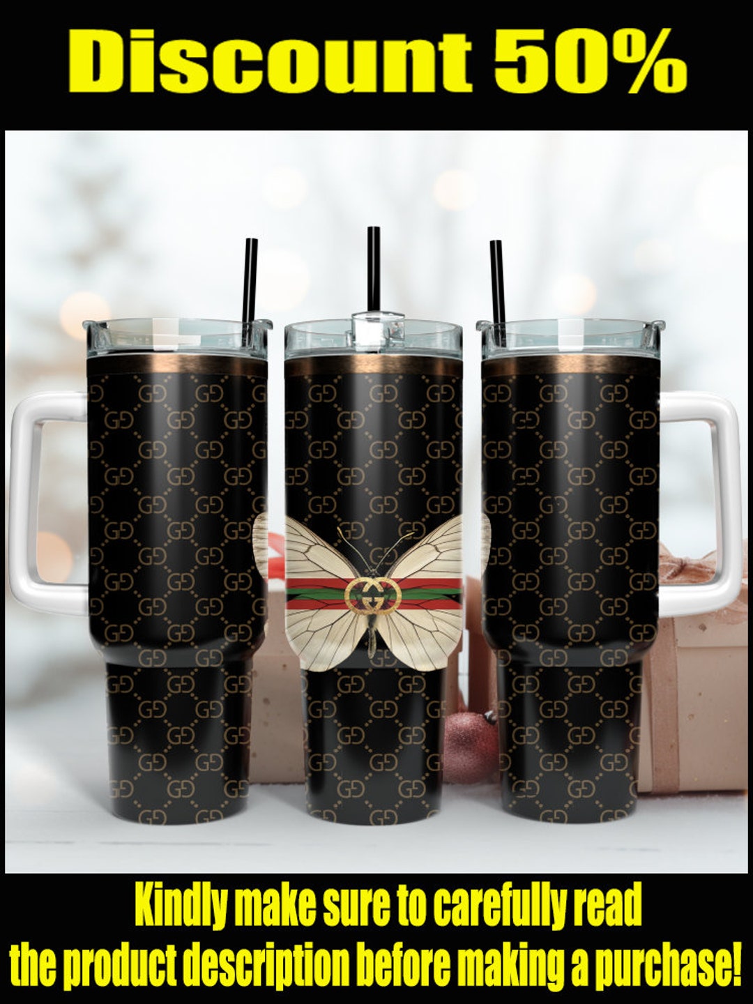 40oz Luxury Travel Tumbler Luxury Skinny Tumbler Designer - Etsy