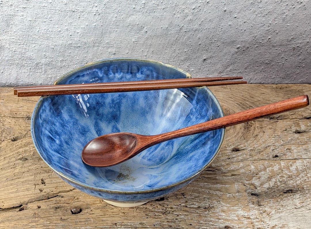 Handmade Pottery Ramen Noodle Pho Bowl - Etsy