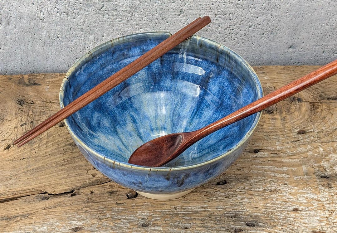 Handmade Pottery Ramen Noodle Pho Bowl - Etsy