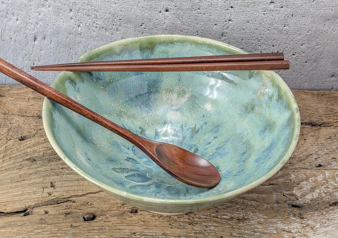 Large Pottery Ramen Noodle Rice Pho Soup Bowl - Etsy
