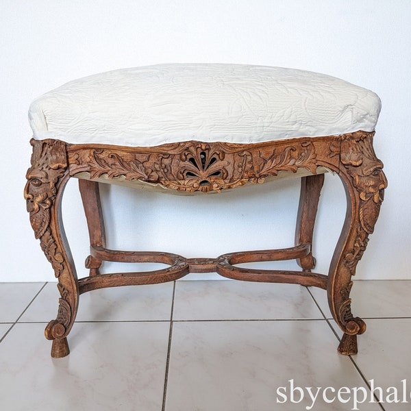 French Footstool - Etsy