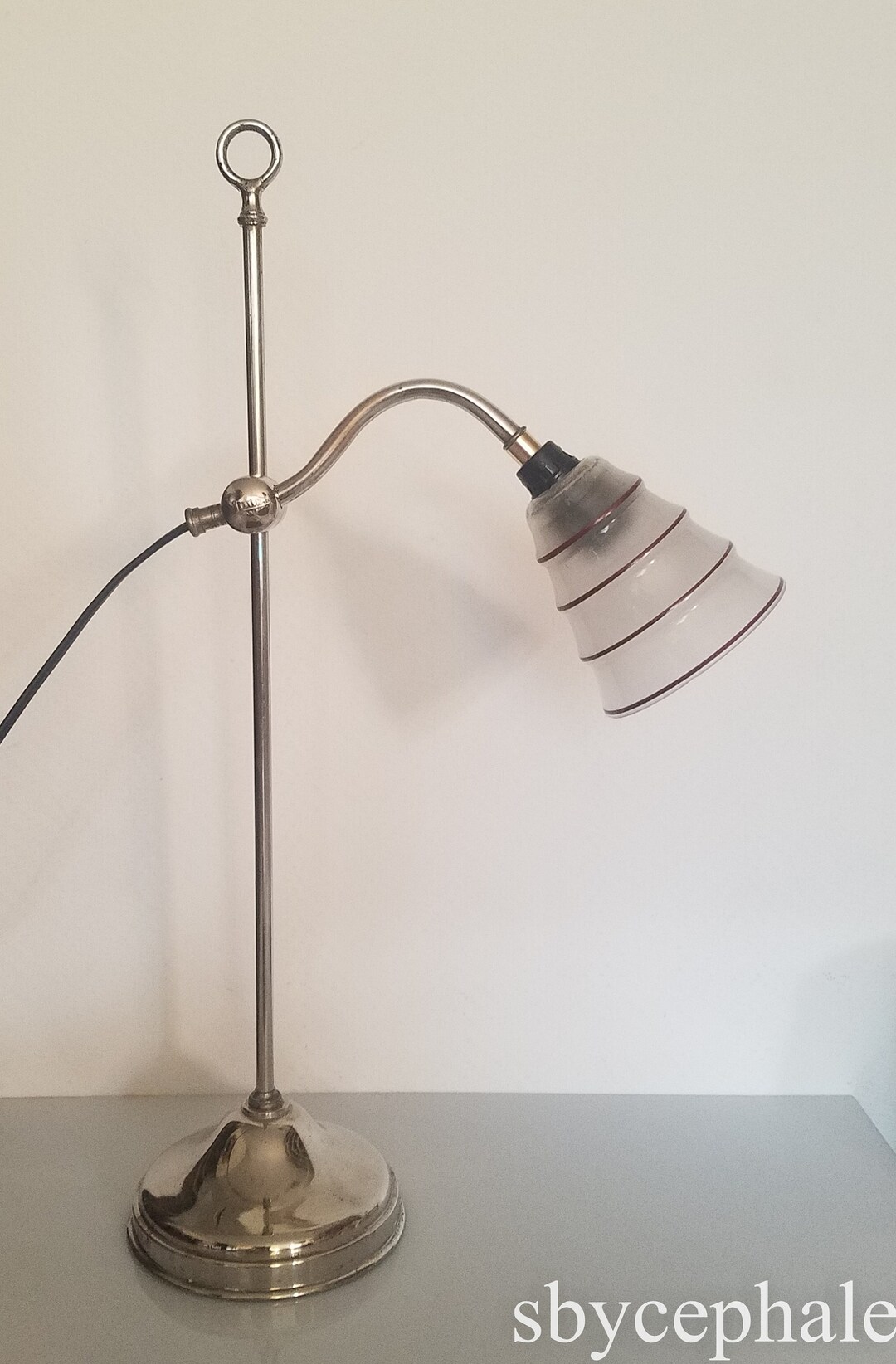 French Antique Desk Workshop Couture Table Lamp 1910 With Its Modernist ...