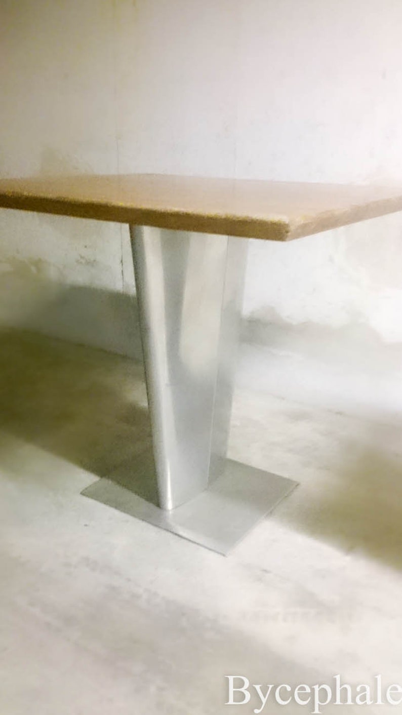 French Mid 20th Century Modern Table Leg Streamline French | Etsy