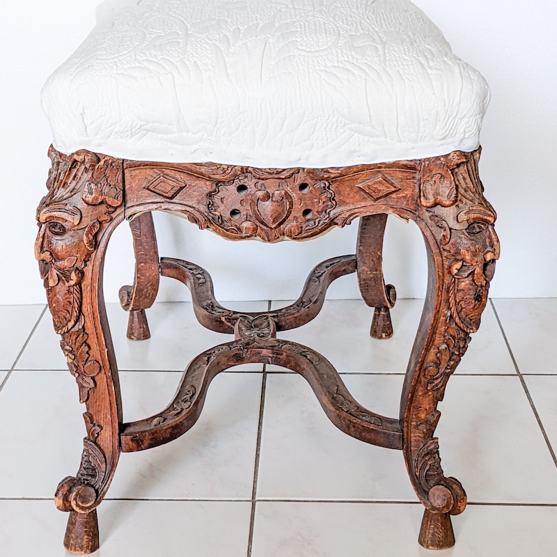French Footstool - Etsy