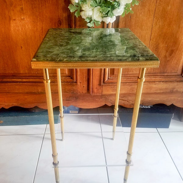 Antique Green Table - Etsy
