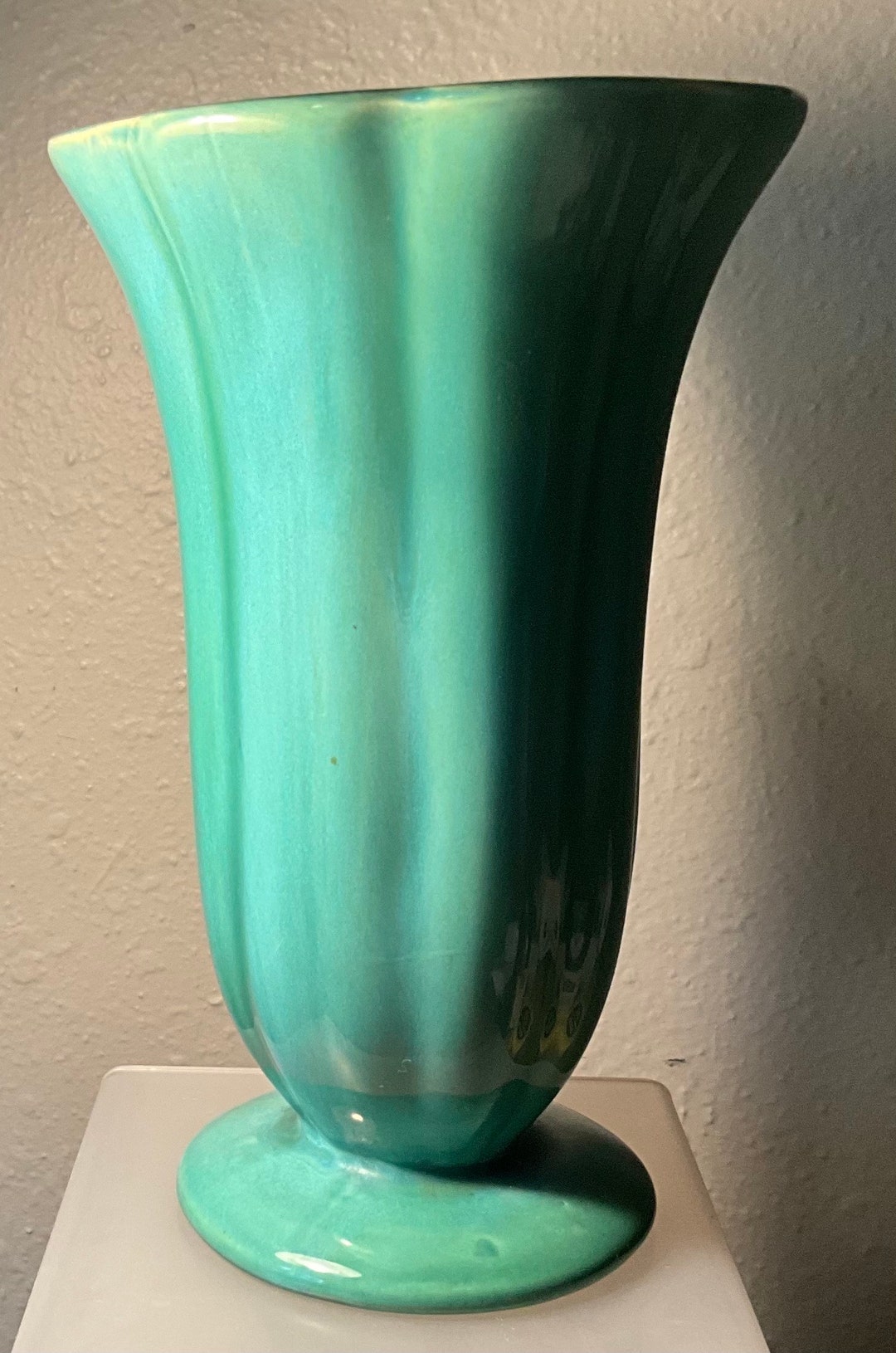 Catalina Island Pottery Seafoam Green 7 3/4 Vase. Perfect - Etsy