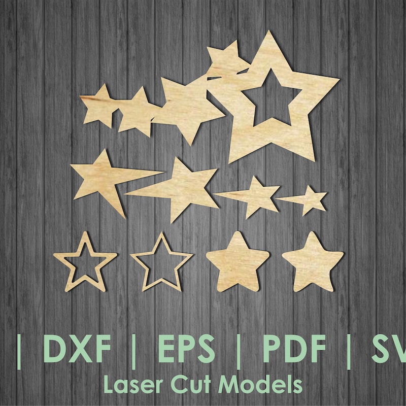 Stars Svg - Etsy