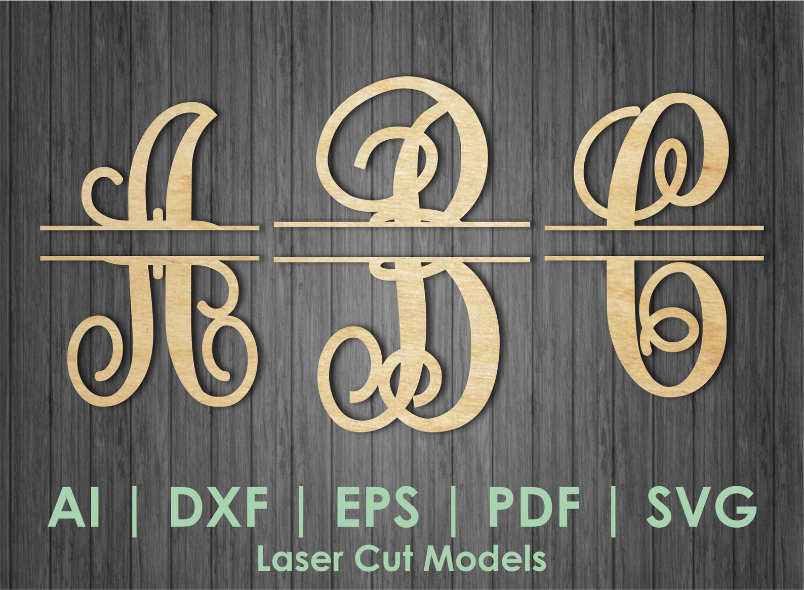 Monogram Font Svg, Monogram Alphabet Svg, Vine Monogram Font Svg - Etsy